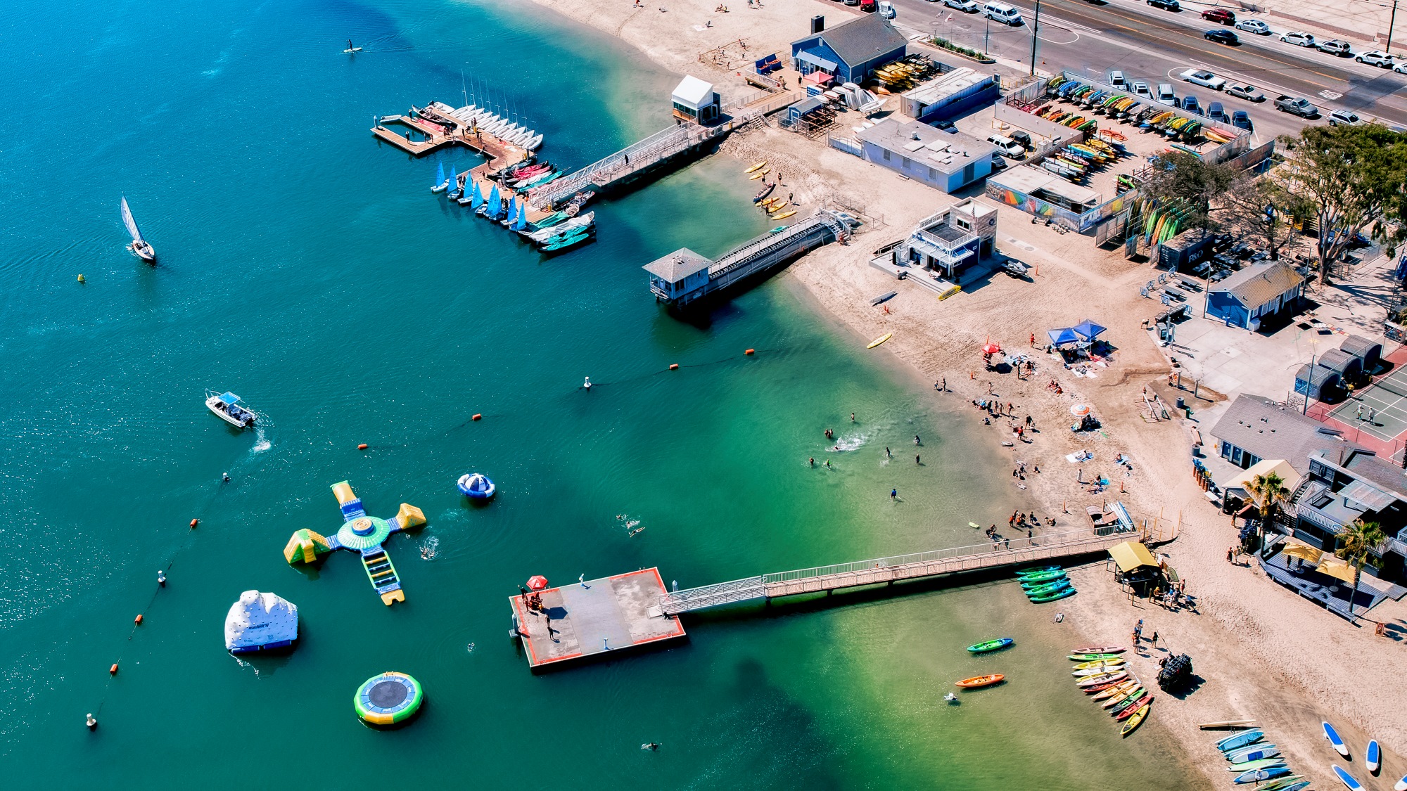 Long Beach’s Popular Wibit Water Playgrounds Now Open for Summer Fun ...