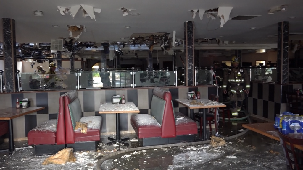 Long Beach Fire Department Battles Early Morning 3rd Alarm At Royal ...